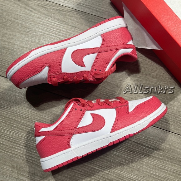 Nike | Shoes | Nike Dunk Low Rose Pinkwhite Classic Ps 3y | Poshmark